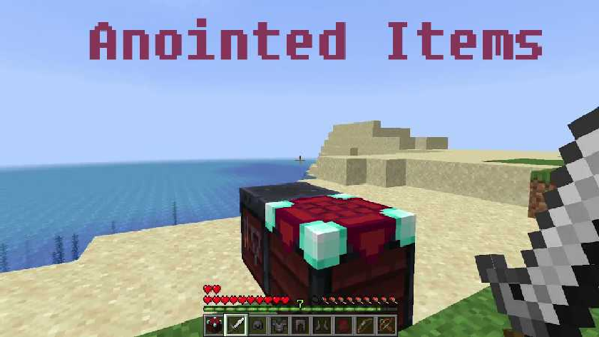 Anointed Items 1.16.5 скачать мод для Майнкрафт - CubixWorld.net