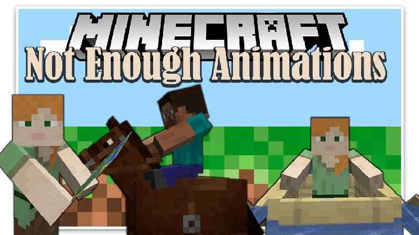 Not Enough Animations 1.16.5, 1.17, 1.18.2, 1.19.2 скачать мод для ...
