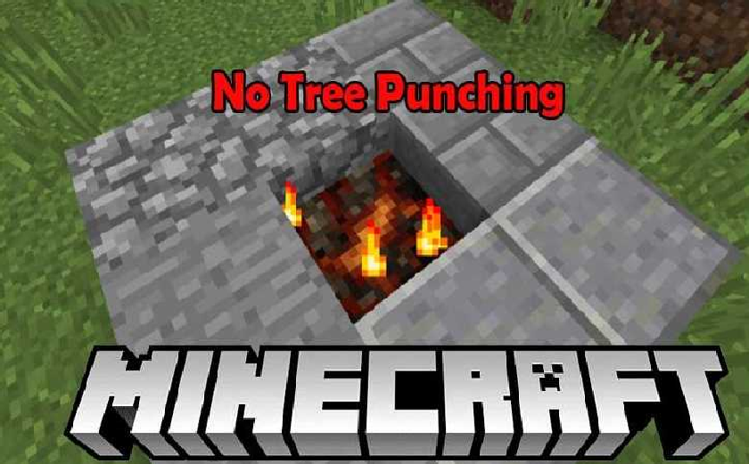 No Tree Punching 1.12.2, 1.15.2, 1.16.5, 1.18.2 скачать мод для ...