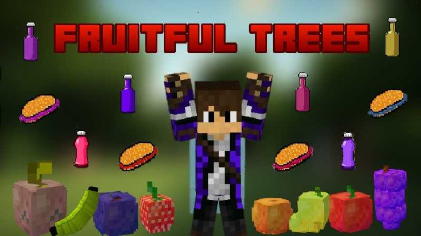 Fruit Trees 1.15.2, 1.16.5, 1.18.2, 1.19.2 скачать мод для Майнкрафт ...