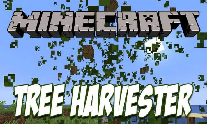 Tree Harvester 1.12.2, 1.14.4, 1.15.2, 1.16.5, 1.17, 1.18.2, 1.19.2 ...