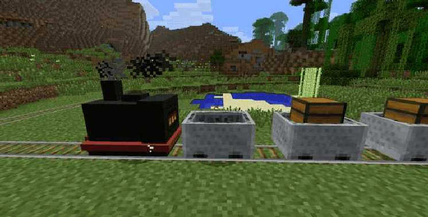 Rail Craft 1.12.2, 1.4.7, 1.5.2, 1.6.4, 1.7.10 скачать мод для ...