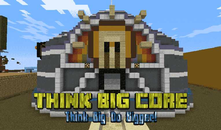 Think Big Core 1.7.10, 1.8.9 скачать мод для Майнкрафт - CubixWorld.net